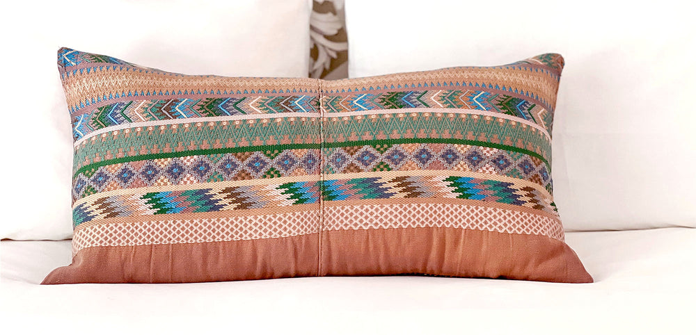 Meet the artisans behind our vintage textile cushion collection